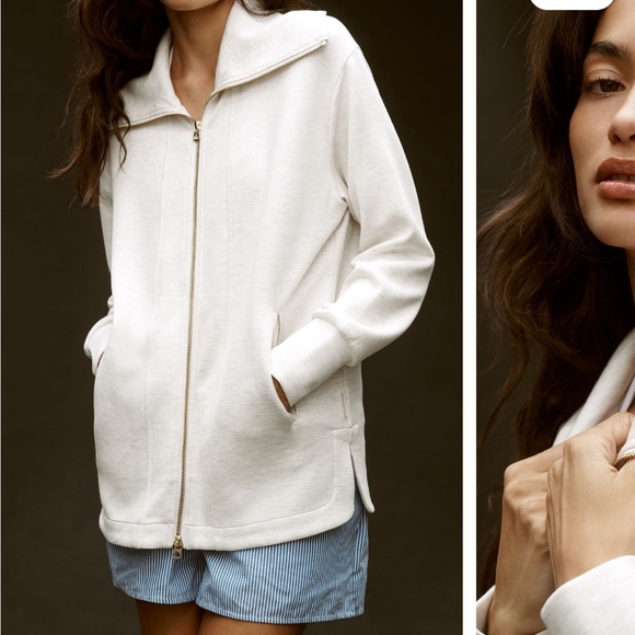 Anthropologie | Jackets & Coats | Varley Raleigh Zip Through Jacket M ...
